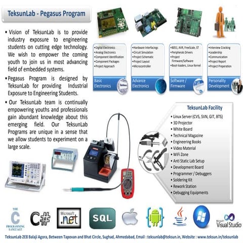 TeksunLab Pegasus Program 2014 | PPTX