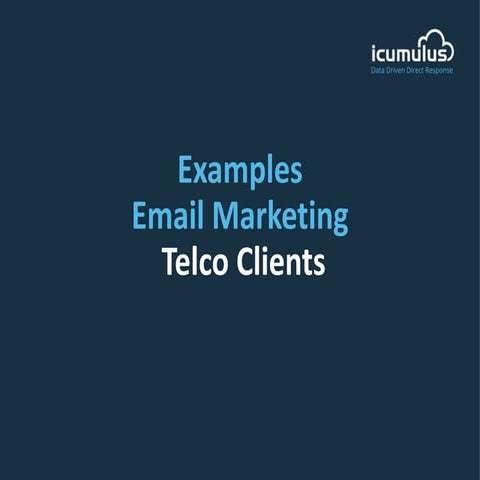 Telco examples may 2017 | PPT