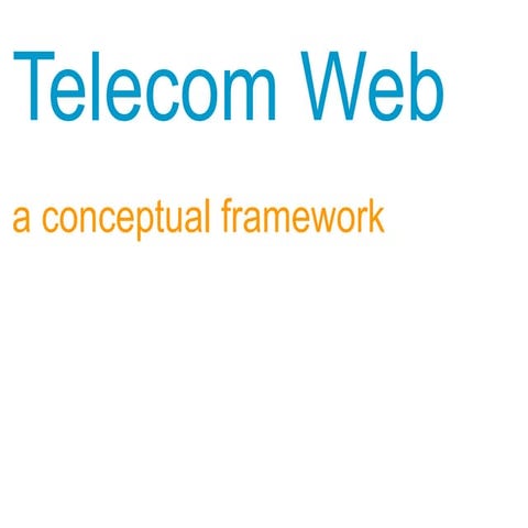 Telecom Web Premise | PPT