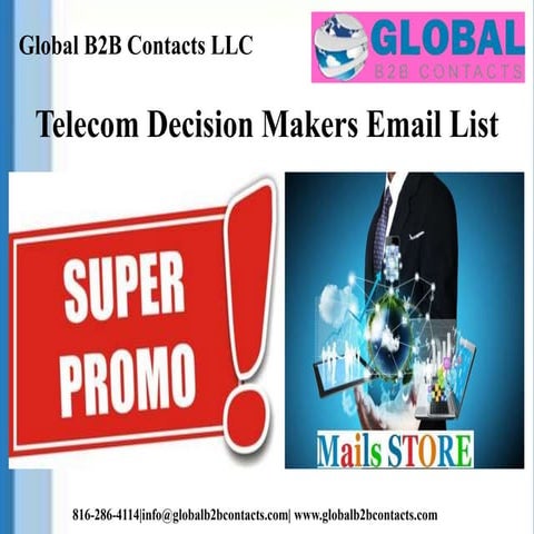 Telecom industry email list | PPTX