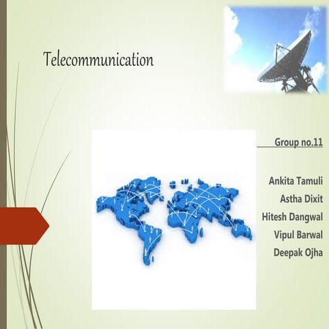 Telecom Industry in India | PPTX