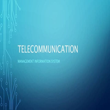 telecommunication MIS.pptx