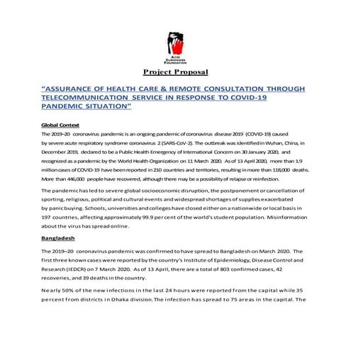 Telecommunication project | DOCX