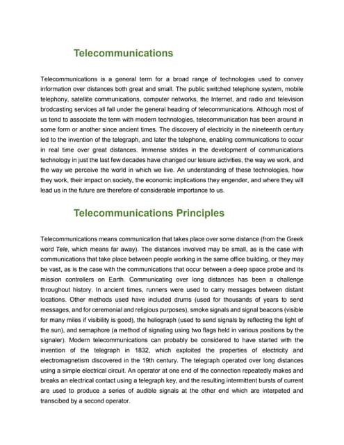 Principles of communication engineering | PDF | Smartphones | Consumer ...
