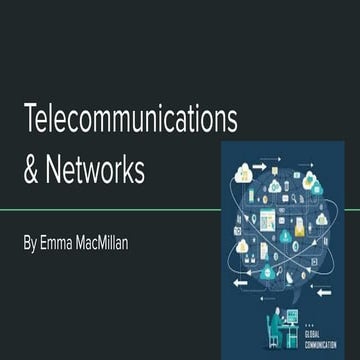 Telecommunications & Networks | PPT