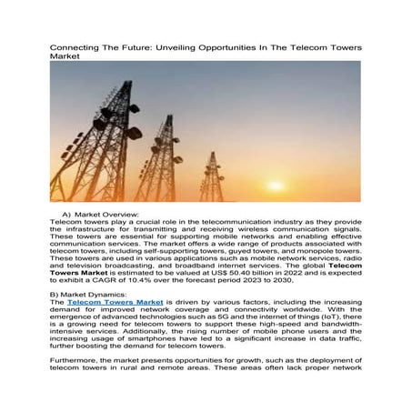 Telecom Towers Market .pdf