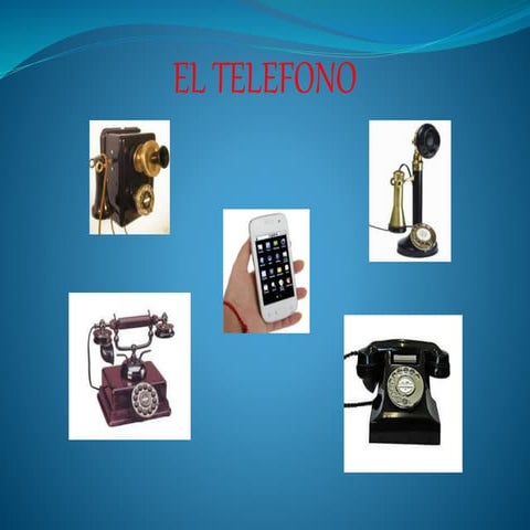 evolucion del telefono | DOC