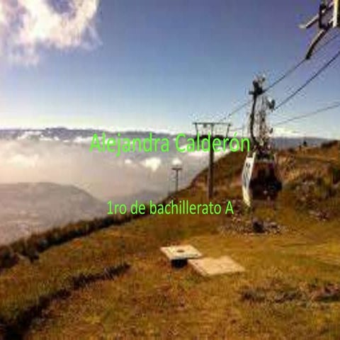 El teleferico | PPTX