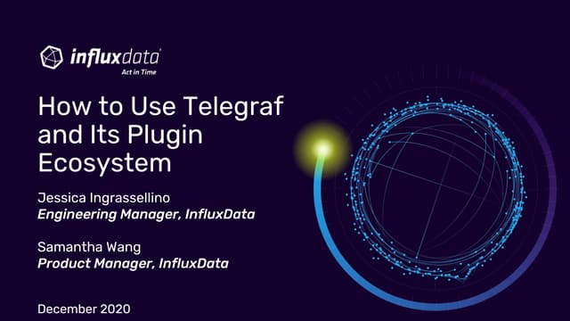 How To Use Telegraf And Its Plugin Ecosystem Ppt Free Download