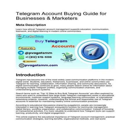 Telegram Account Buying Guide for Businesses & Marketers.docx