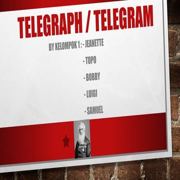 Telegraph | PPTX