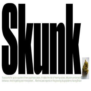 Telegraph Magazine skunk investigation | PDF