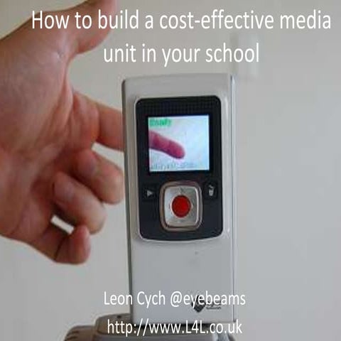 How to make a cheap Video Unit for your school | PPTX | Video ...