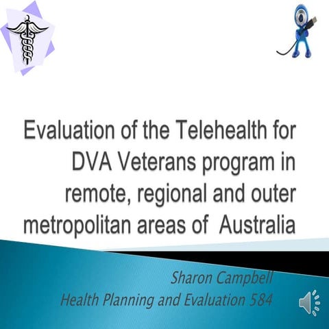 Telehealth for dva veterans evaluation | PPTX