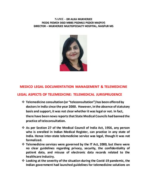 Alka Mukherjee presentations