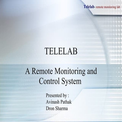 Telelab 2 | PPT