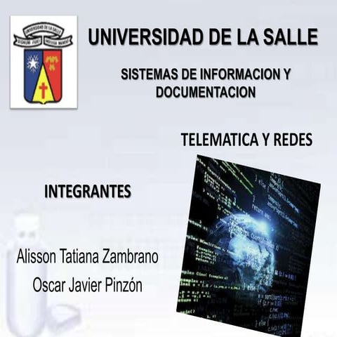 Telematica presentacion 44 - blog | PPTX