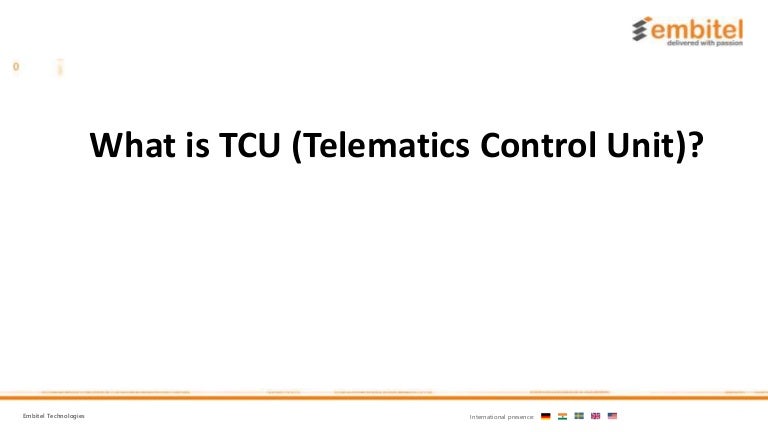 What is Telematics Control Unit (TCU)