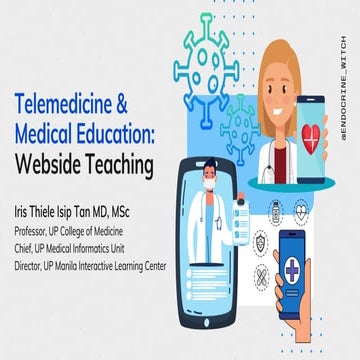 Telemedicine & Medical Education: Webside Teaching | PDF