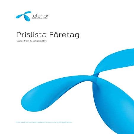 Telenor prislista | PDF