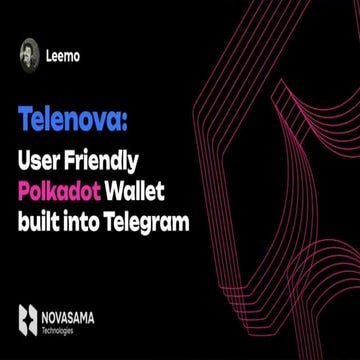 Telenova polkadot wallet telegram app.pptx