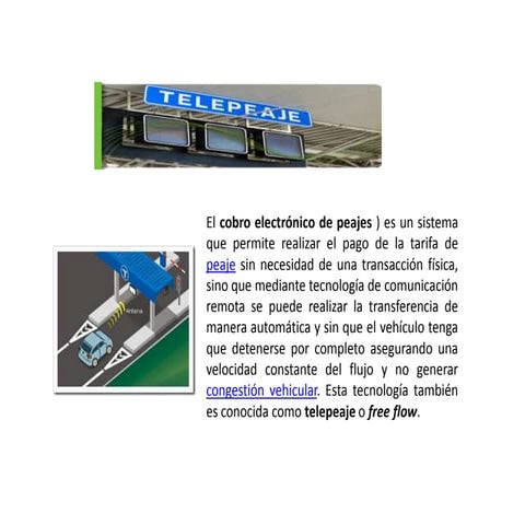 Telepeaje | PPTX