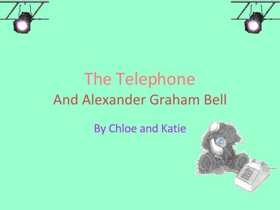 Ppt Alexander Graham Bell | PPT