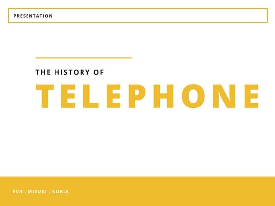 Invention of the Telephone | PPT