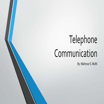 Telephone Communication.pptx