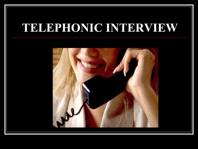 interview etiquette:Communication skills