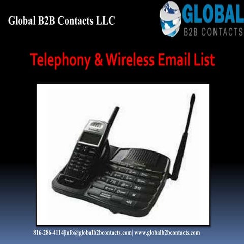 B2B Lists | Business Emails & Contacts| Business Databases | PPTX