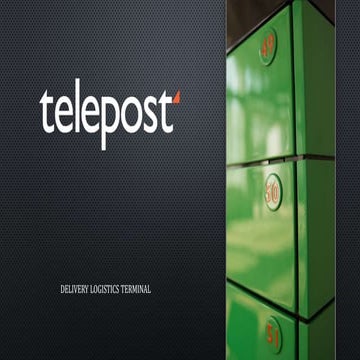 Telepost - unique parcel terminal | PDF | Logistics and Transportation ...