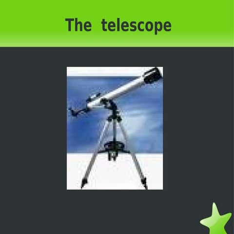 Telescope english | PPTX