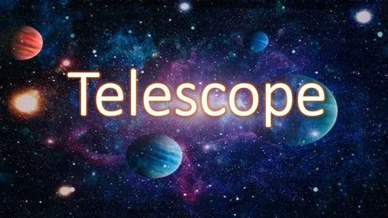 Telescopes Power Point Ppt