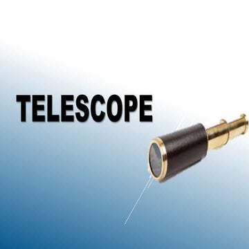 TELESCOPE PPT pptx.pptx
