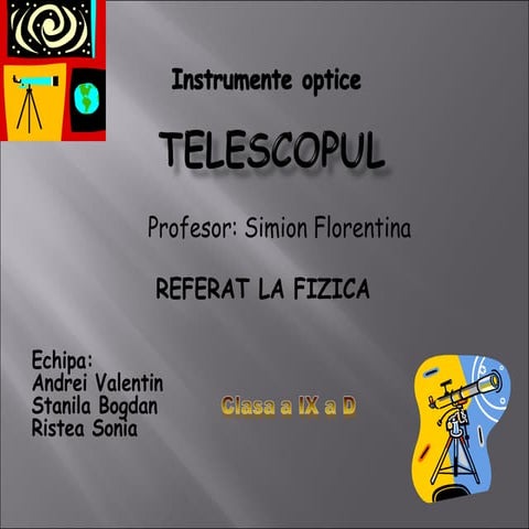 Telescopul | PPT
