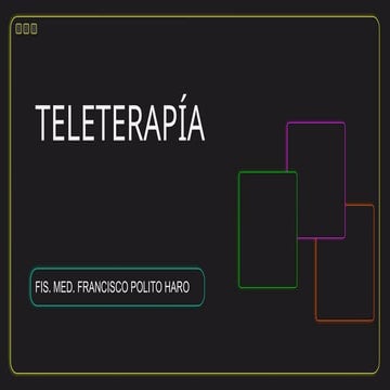 TELETERAPIA para tecnicos en radiaciones | PPTX