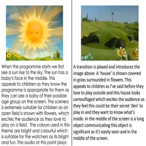 Teletubbies textual analysis | PPTX