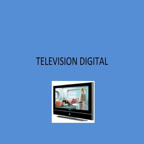 la tv digital | DOCX