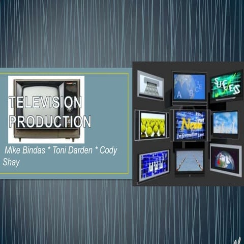 Television comm final project | PPT