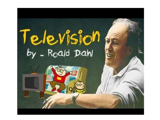 Television.... a poem by roald dahl. | PPS | Family/Children | Genres