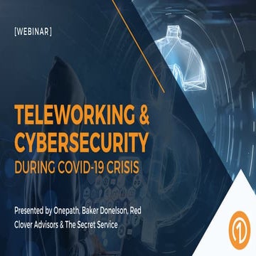 Teleworking cybersecurity webinar (final) | PPT