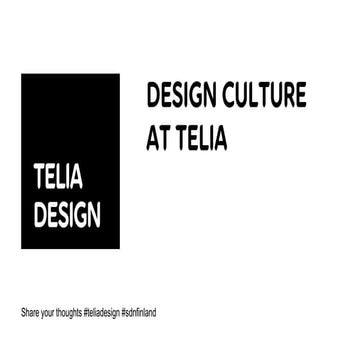 Telia design culture | PDF