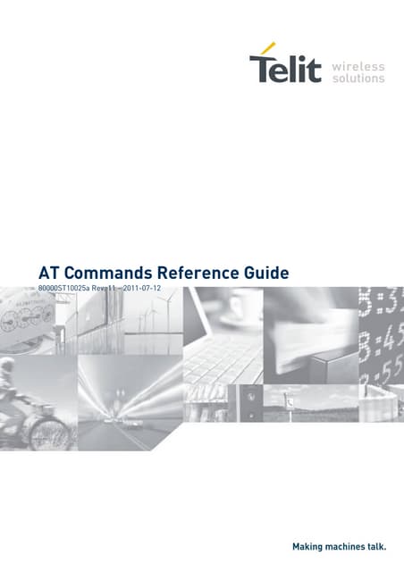 Telit At Commands Reference Guide R11 Pdf
