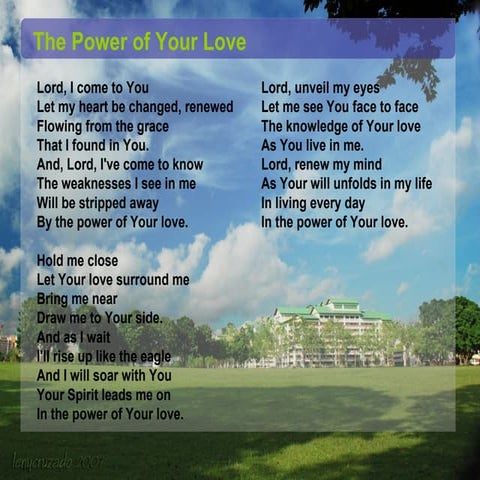 Tell The World Of God’s Love | PPT