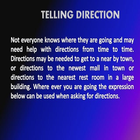 Telling direction | PPTX | Baseball | Sports