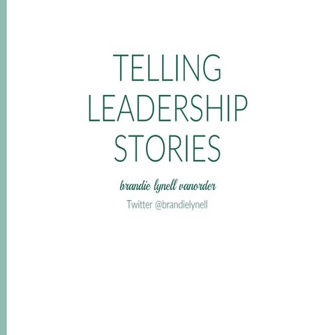 Stories of Leadership | PDF