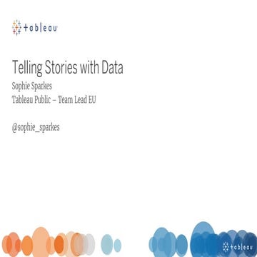 Telling stories with data | PPTX