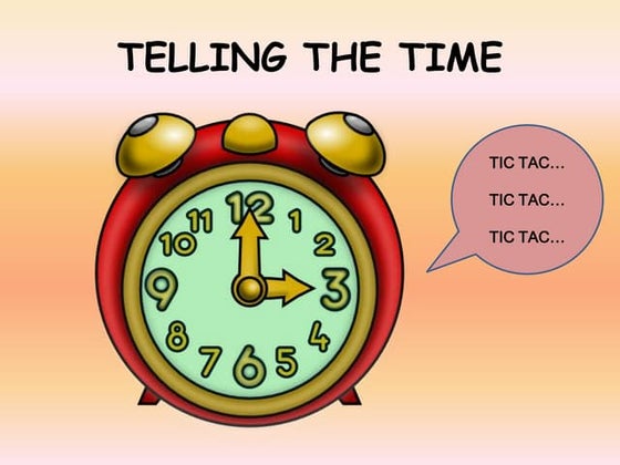 Telling time powerpoint | PPT