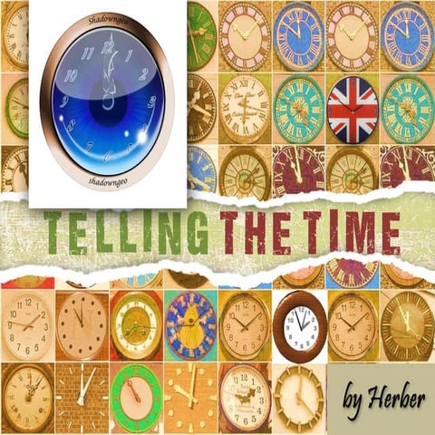 Telling the time PRESENTATION to/past -- | PPT